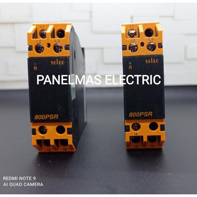 Analog PHASE SEQUENCE 800PSR SELECT RELAY CONTROL PHASE FAILURE PFR ...