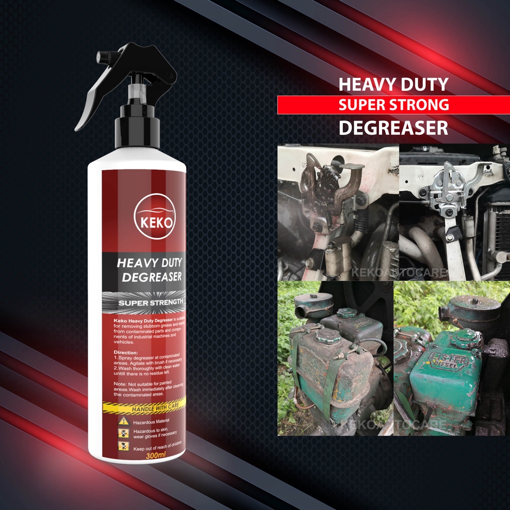 Heavy Duty Powerful Degreaser - KEKO Heavy Duty Degreaser 300ml ...
