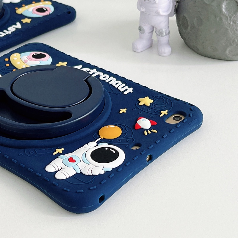 Cartoon nasa Astronaut universe Cat Tablet Case Cover For Samsung ...