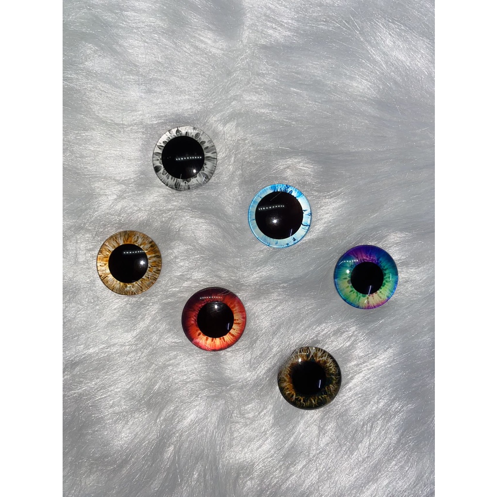 Self-Adhesive Simulation Doll Eyeball/ Doll Eye/ Animal Eyeball/ Mata ...