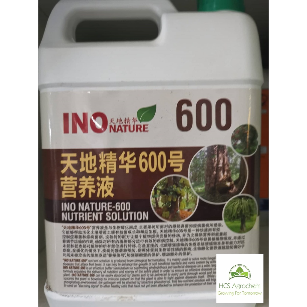 (+-4lit) INO Nature-600 Nutrient solution 天地精華 600號 | Shopee Malaysia
