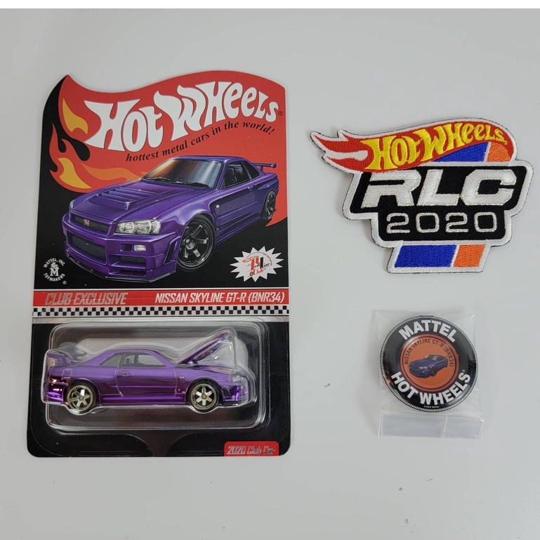 Hotwheels RLC Purple Nissan Skyline R34 GT-R Membership car | Shopee ...