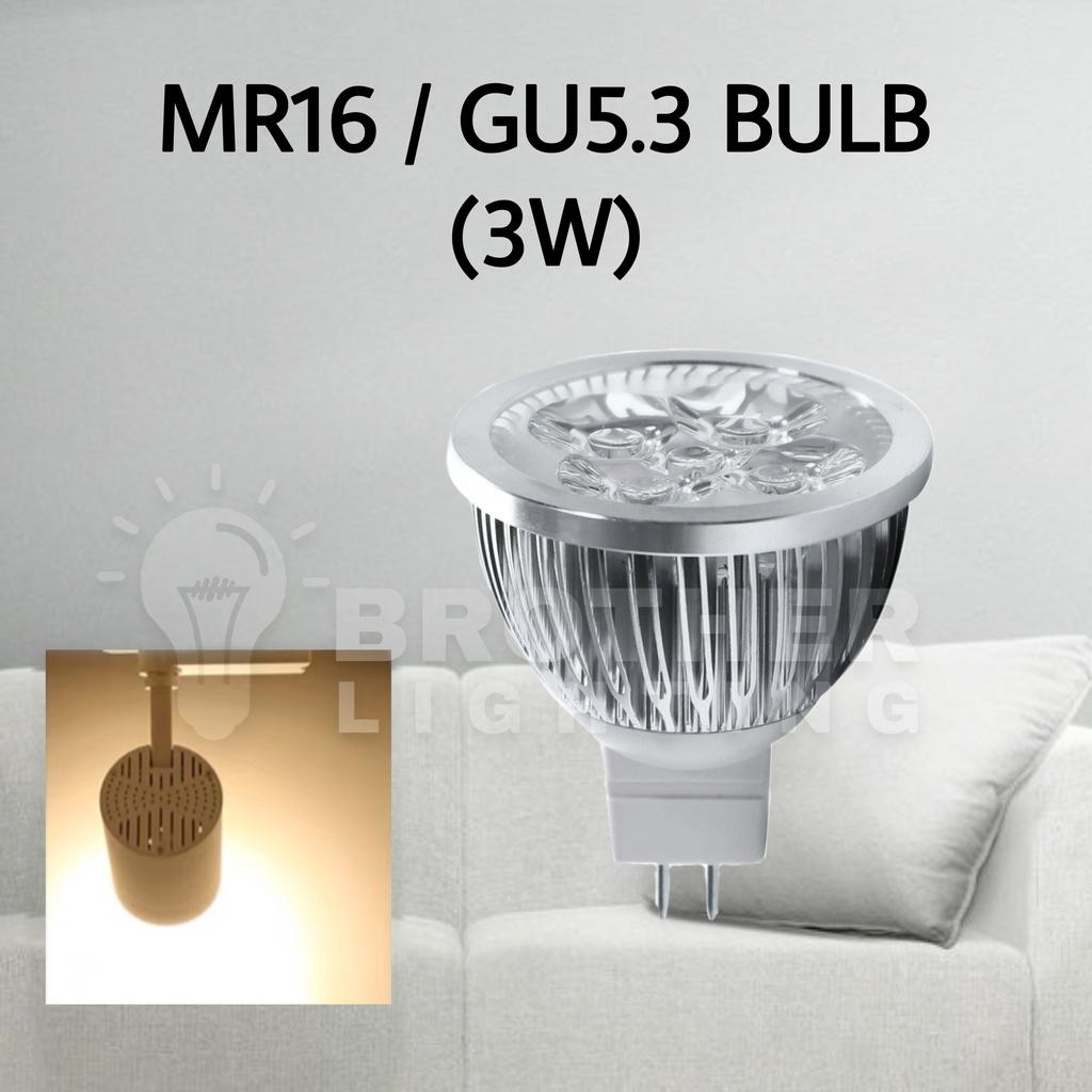 [SIRIM] LED Eyeball Light GU10 MR16 Spotlight Bulb Ceiling Lighting ...