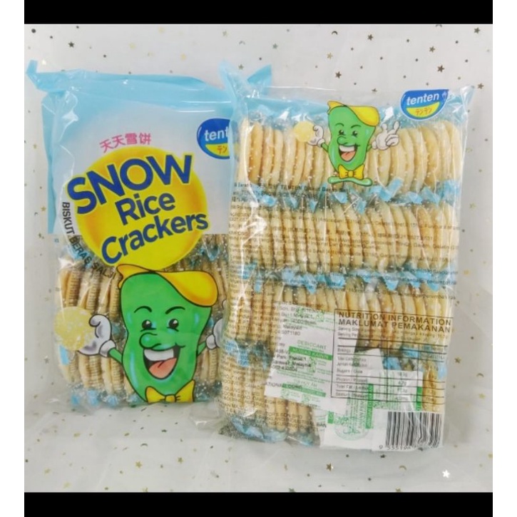 Tenten Snow Rice Crackers | Shopee Malaysia