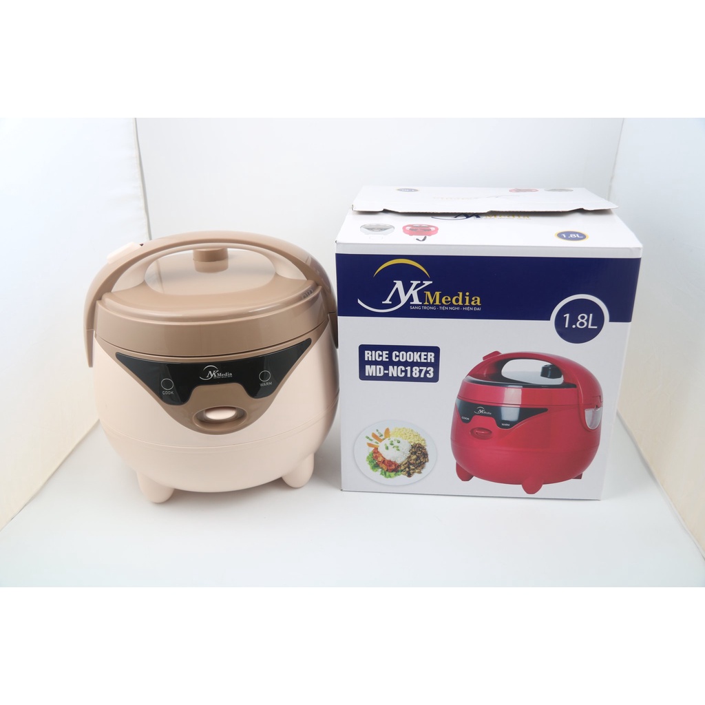 Nk Media MD-NC1873 1.8L Rice Cooker With Capacity Of 900W- Full Type ...