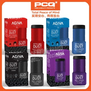 Agiva Styling Dust It Matt Shapes Powder Wax 20g - ExStrong / Flexible ...