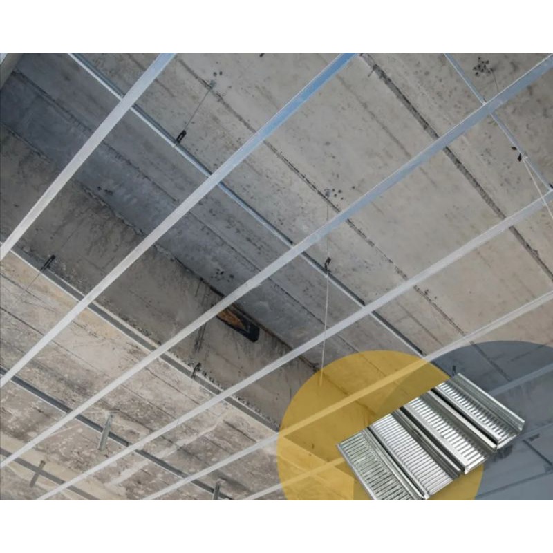 12Ft metal furring / BESI ceiling 石膏铁 - MELAKA Free shipping in ...