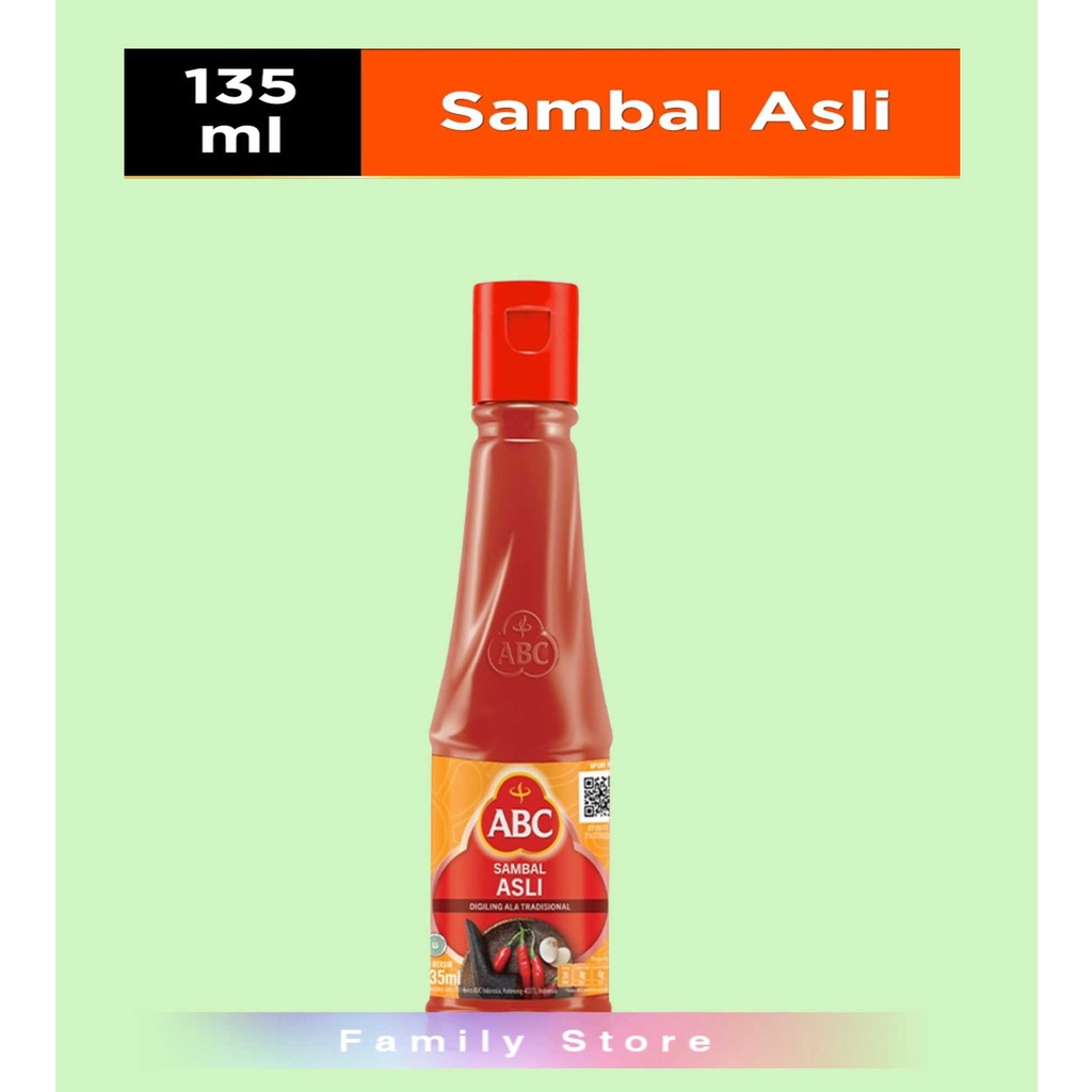 ABC Sos Sambal Asli (135ML/275ML) | Shopee Malaysia