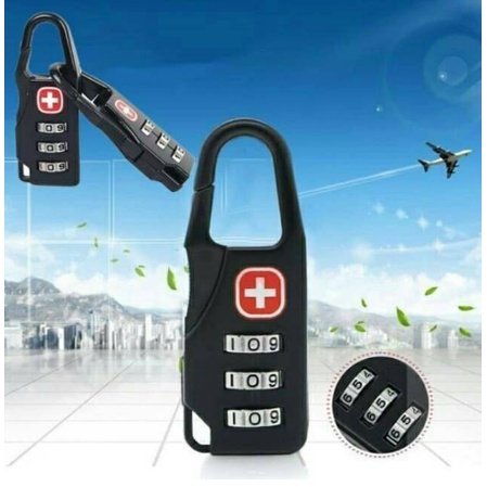 Swiss Numeric Code Numeric Code Suitcase Lock Locker Backpack | Shopee ...