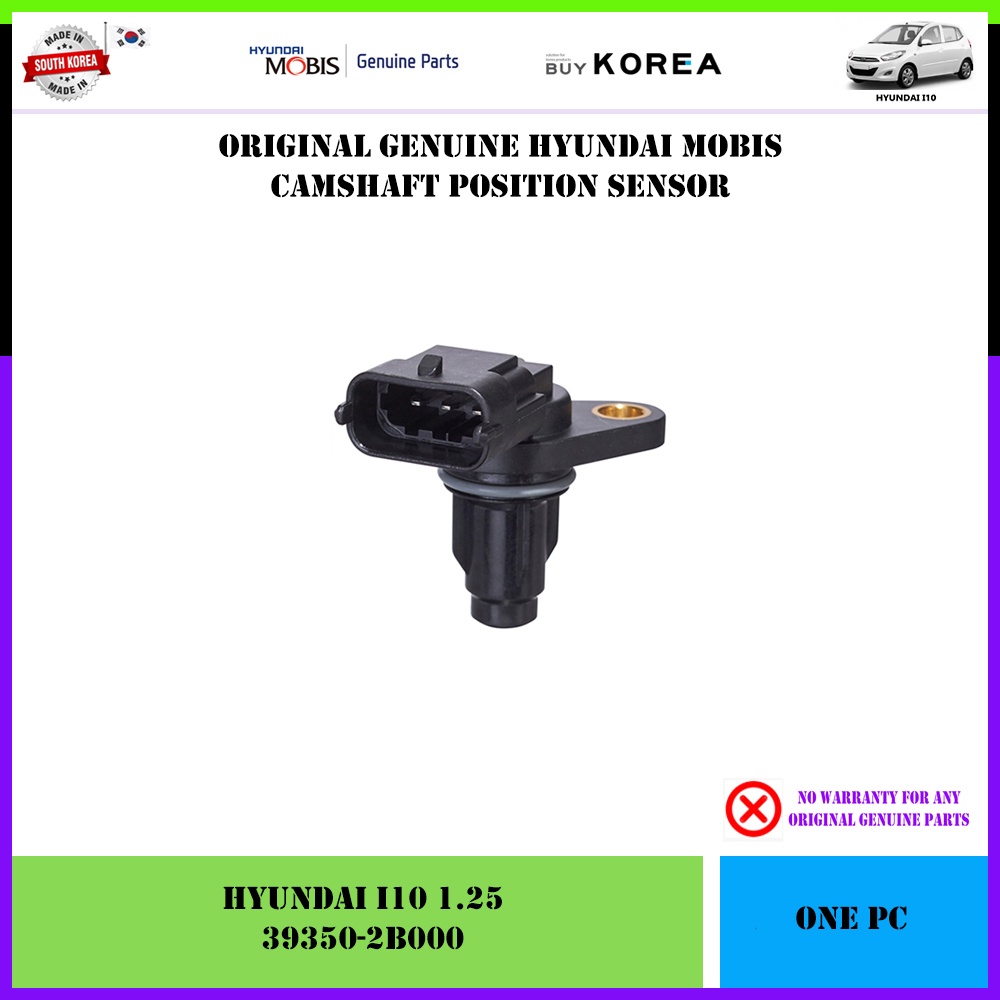 Hyundai I10 1.25 Genuine Hyundai Mobis Camshaft Position Sensor (39350 ...