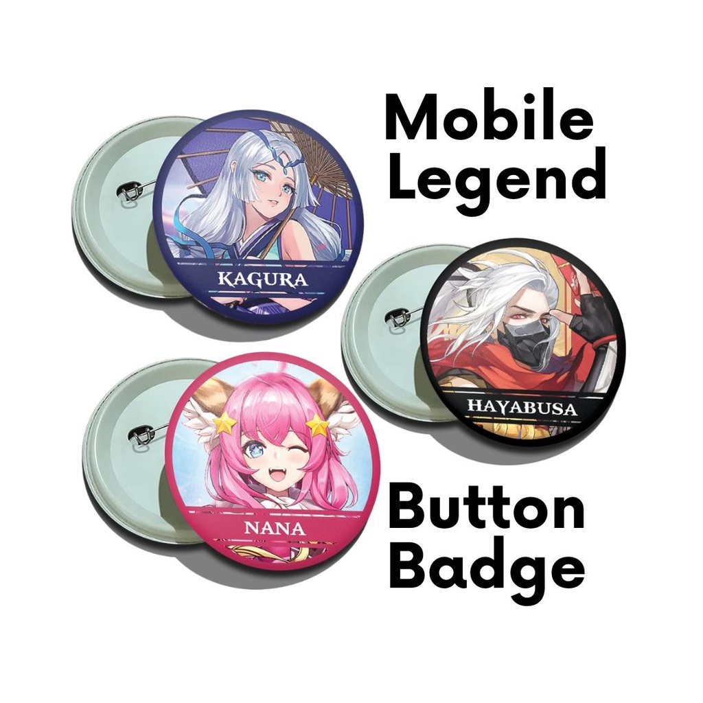 Mobile Legend Pin Button Badge 58mm | Shopee Malaysia