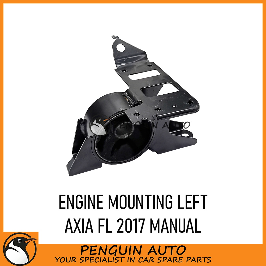 PERODUA AXIA FL 2017 MANUAL ENGINE MOUNTING GEAR BOX LEFT 12306-BZ180 ...