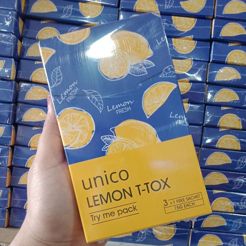 UNICO LEMON T-TOX ORIGINAL | Shopee Malaysia