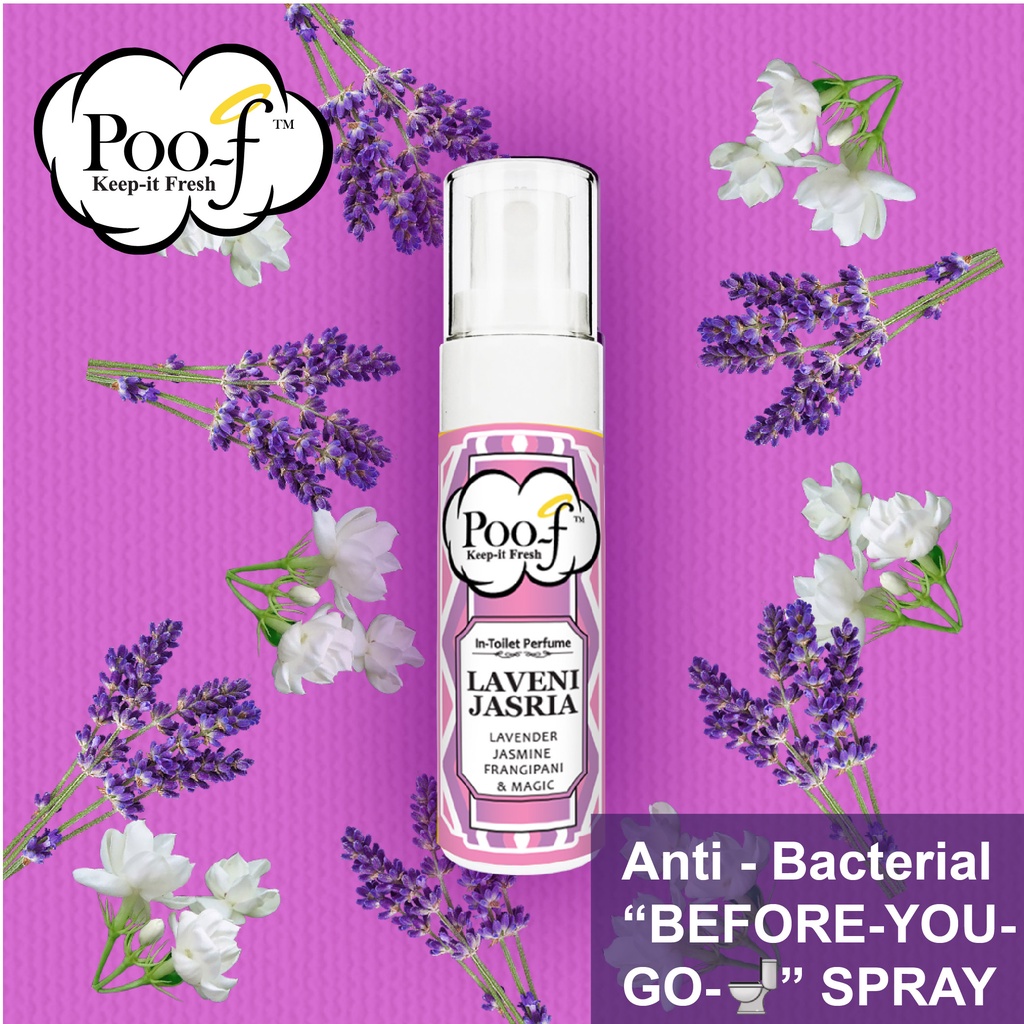 POOFPERFUME Poof Toilet Freshener & Deoderiser Spray, Before-You-Go 🚽🧻 ...