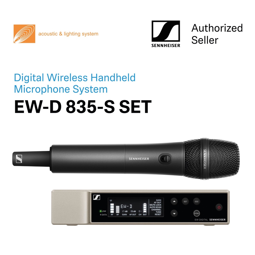Sennheiser Wireless Handheld Set EW-D 835S | Shopee Malaysia