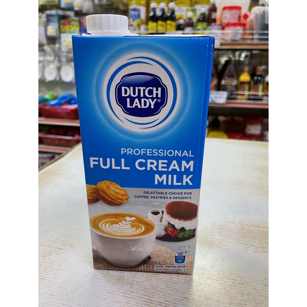 Dutch Lady Professional Full Cream Milk UHT [Halal] - 1L | Full Cream ...