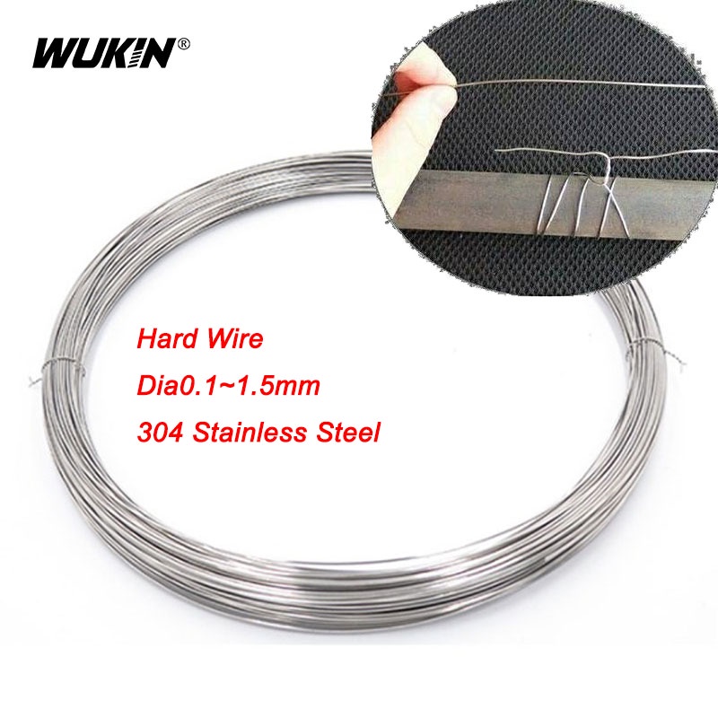 Hard 304 Stainless Steel Wire Rust Prevention Single Strand Wire For ...