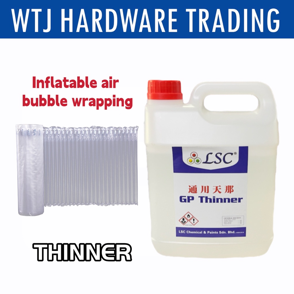THINNER LSC 3Liter (2kg+-) / PAINT THINNER / THINNER SOLVENT / PAINT ...