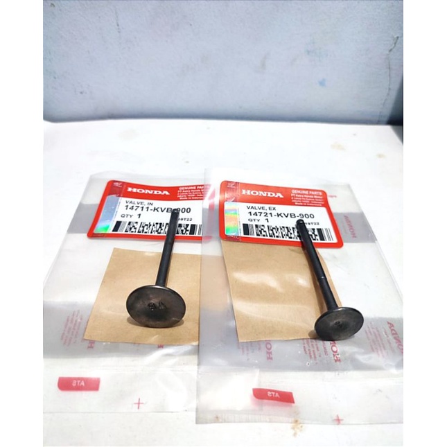 Valve Valve IN EX/ CLEP SET UMBRELLA VALVE Honda BEAT, VARIO 110 KARBU ...