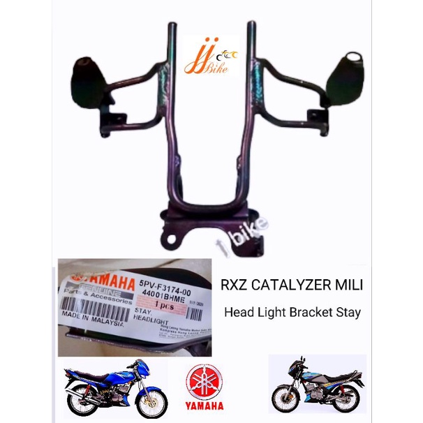 RXZ catalyzer bosh mili HEAD LAMP BRACKET HEADLIGHT BRACKET RXZ YAMAHA ...