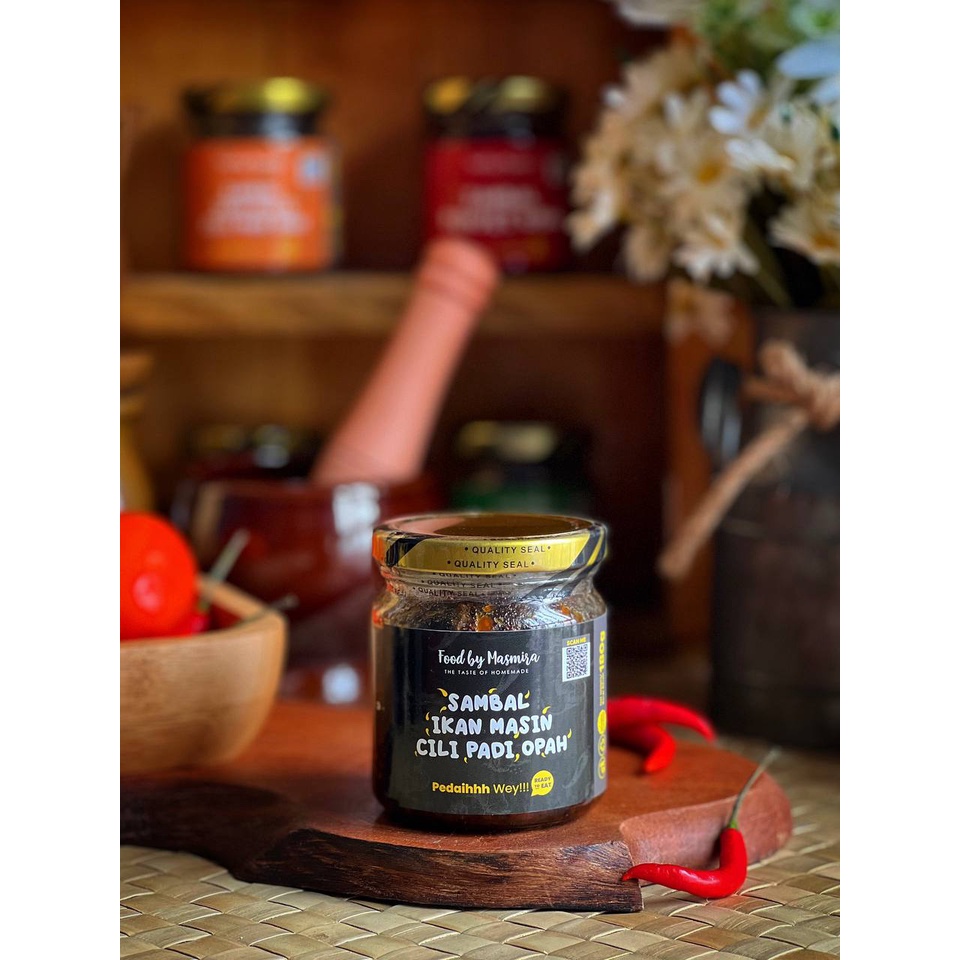 (DIRECT HQ) Sambal Opah Ready Stock -Sambal Ikan Masin Cili Padi Opah ...