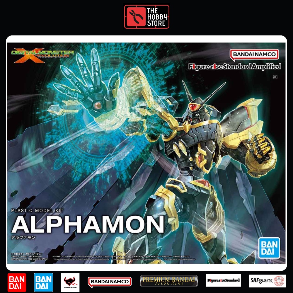 Bandai Figure-Rise Standard Amplified Alphamon | Shopee Malaysia