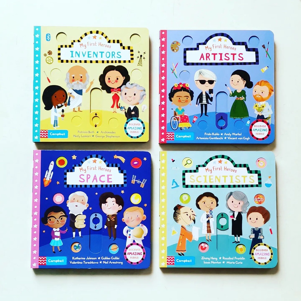 Campbell My First Heroes: Inventors, Artists, Scientists, Eco Warriors ...