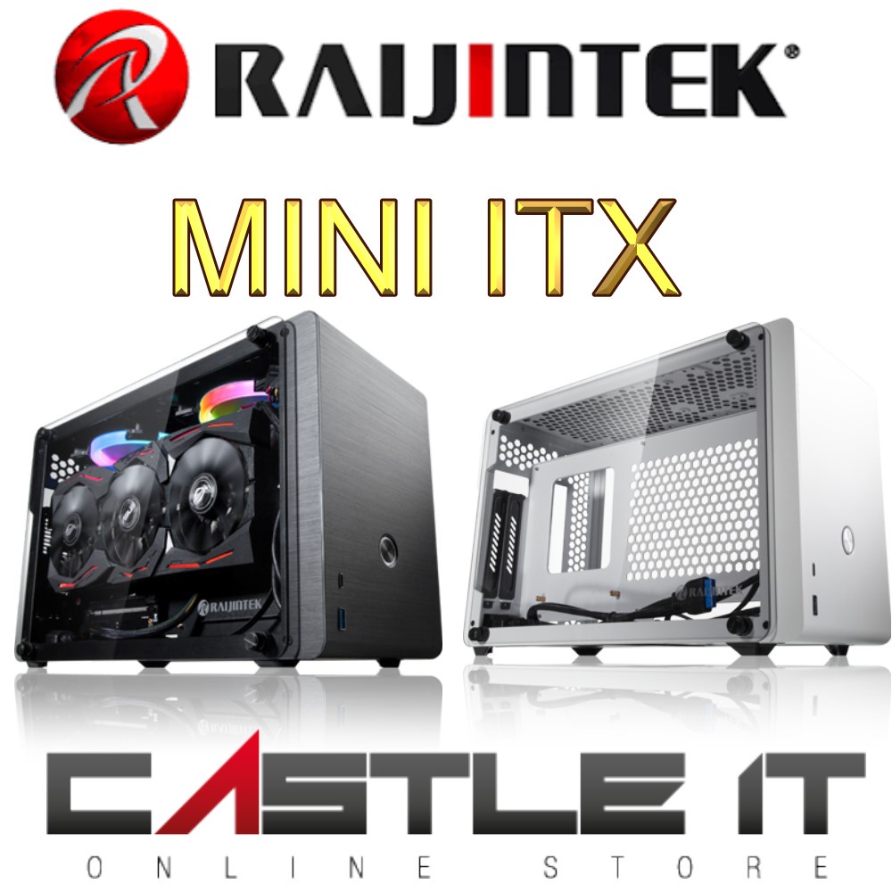 RAIJINTEK OPHION Series MINI ITX Casing Chassis Mini PC Case BLACK ...