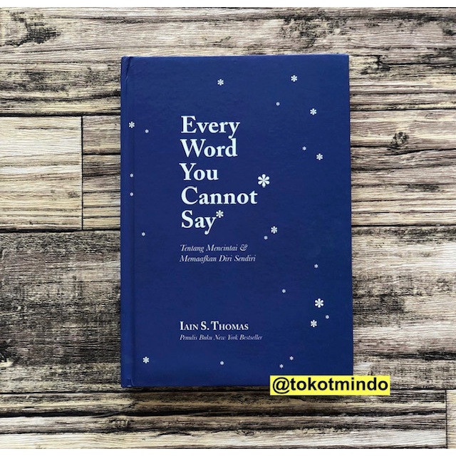 Every WORD YOU CANNOT SAY (Iain S. Thomas) | Shopee Malaysia