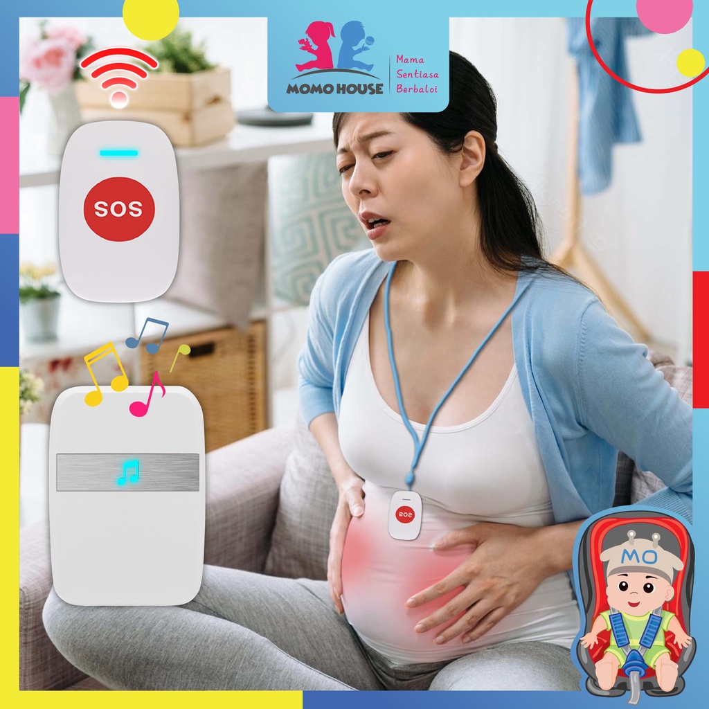 Elderly Emergency Help Alarm SOS Button Wireless Home Remote Help ...