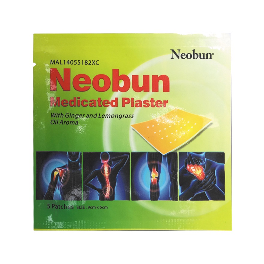 NEOBUN Medicated Plaster (5's) | Shopee Malaysia
