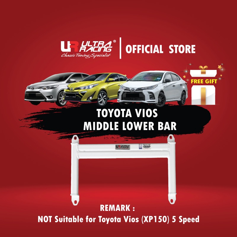 Ultra Racing | Toyota Vios XP150 NSP151 7-speed CVT-i '16-'18/ Yaris ...