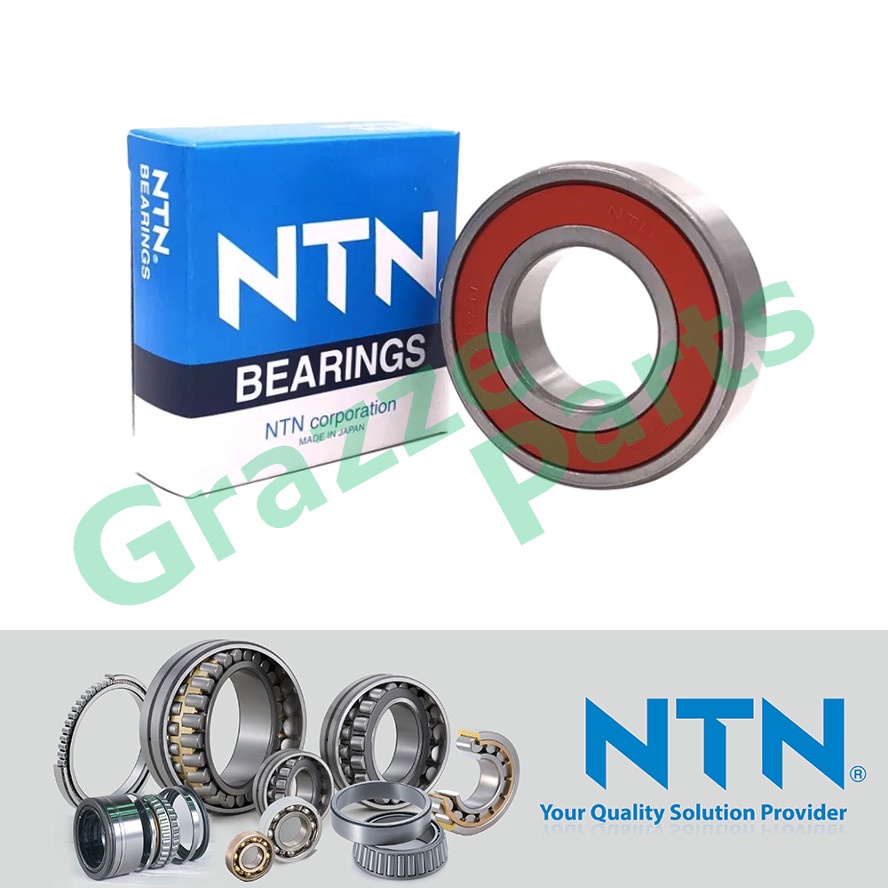 (1pc) NTN Single Deep Groove Ball Bearing 6205 2RS Rubber Seal Cover ...