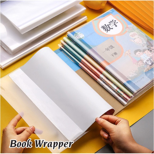 Book Wrapper | Book Cover | Clear Book Cover | Pembalut Buku | Exercise ...