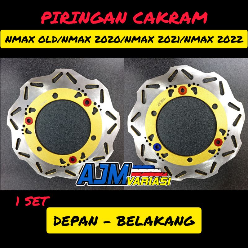 Disc Plate Front - Rear Nmax Disc Variation 1 Set Front Rear Nmax Old ...