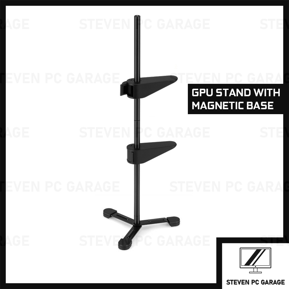 Aluminum Graphics Card Bracket / GPU Stand Holder / Magnetic Modular ...