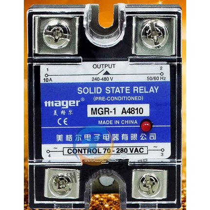 YTH mager Genuine new original SSR single-phase solid-state relay 10A ...