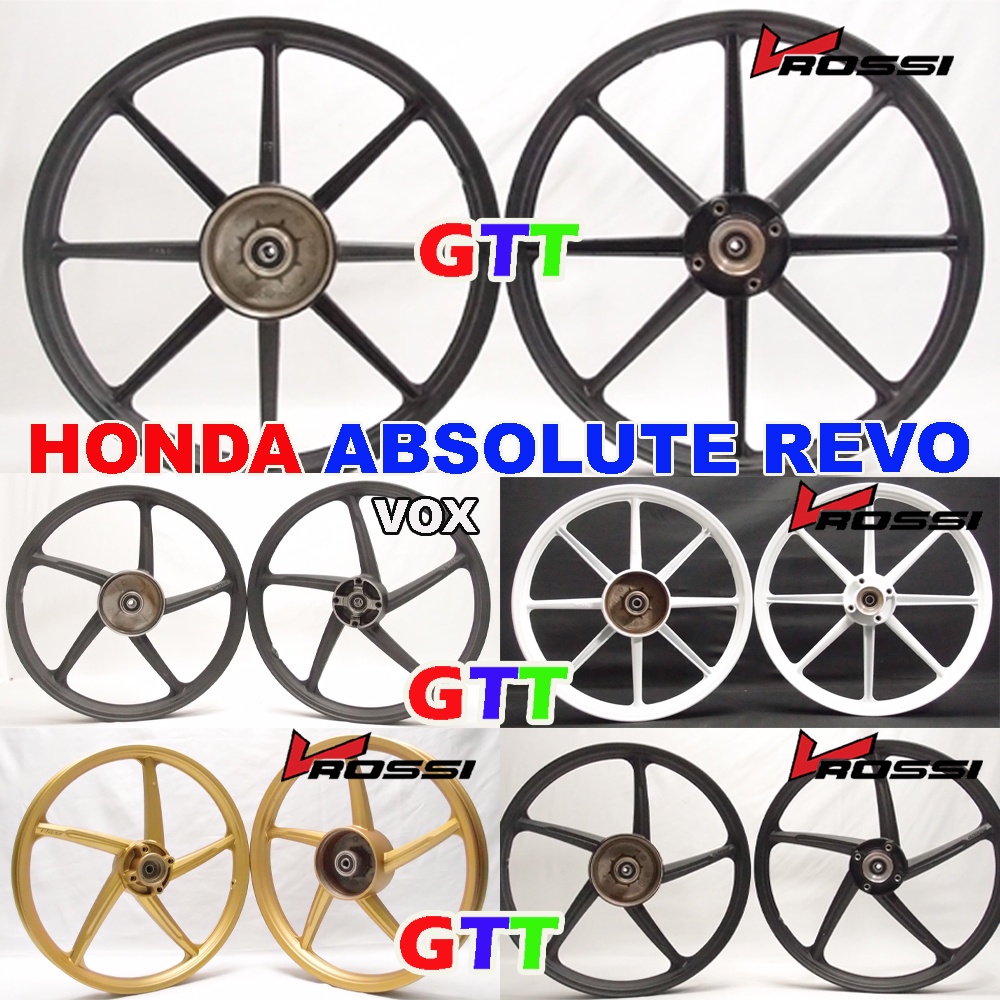 Honda REVO ABSOLUTE VROSSI RACING Rims And Ordinary Rear Brake BLADE ...
