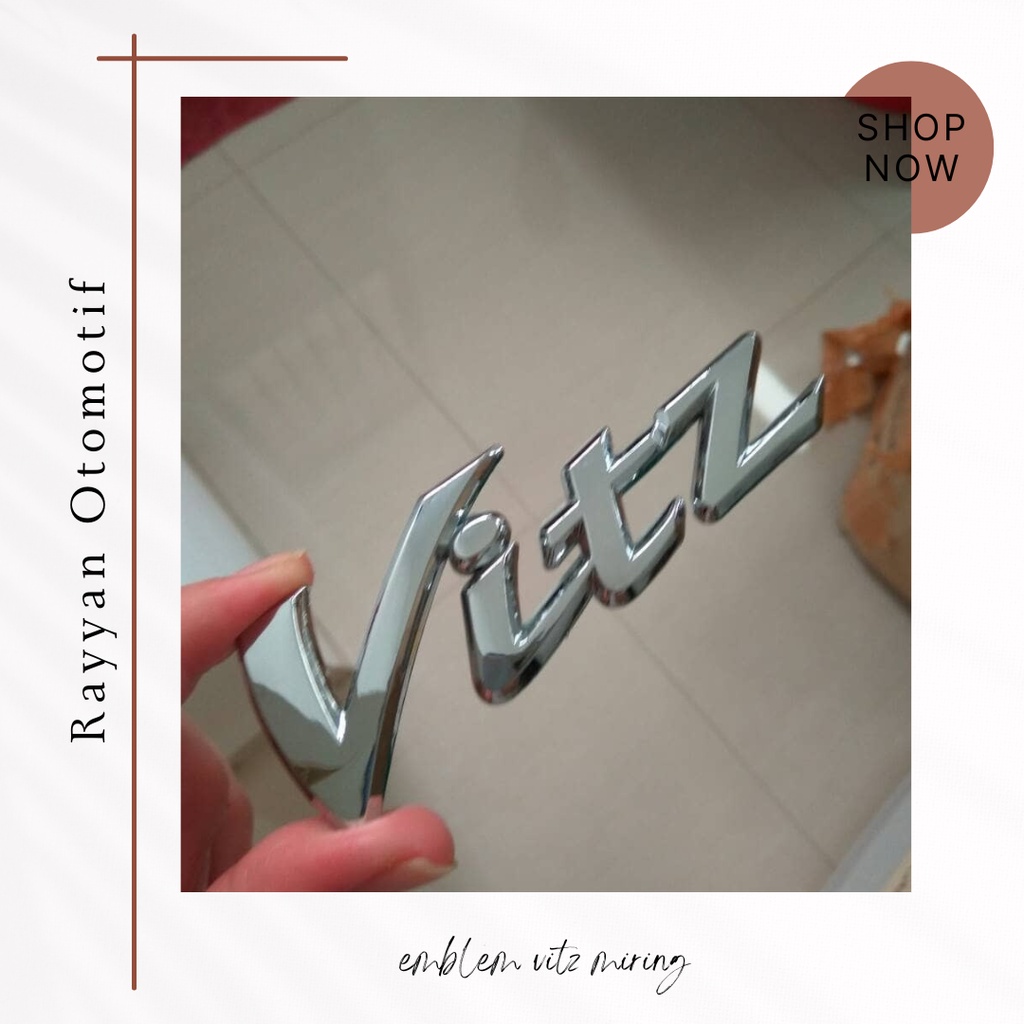 Slanted vitz emblem | Shopee Malaysia