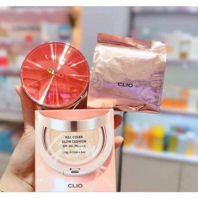 Clio Kill Cover Cushion XP SPF 50+ PA++ + Korea Powder With Core ...