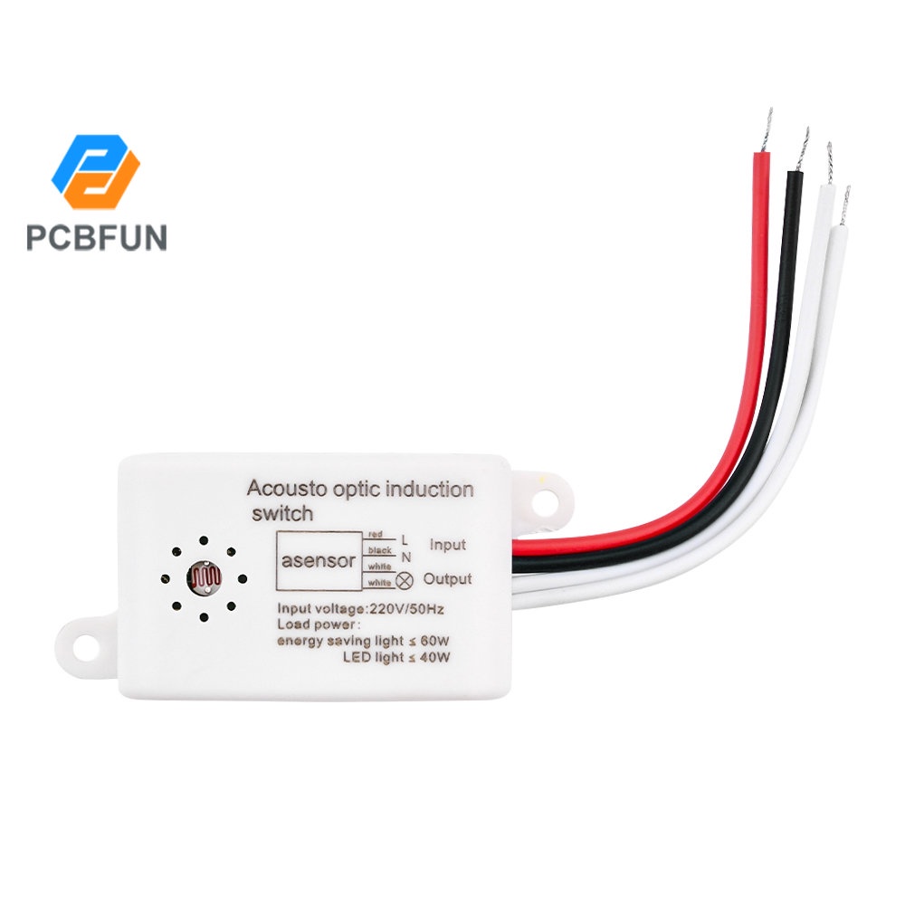 Pcbfun Radar Induction Switch Human Body Infrared Induction Switch Acoustooptic Contro | Shopee ...