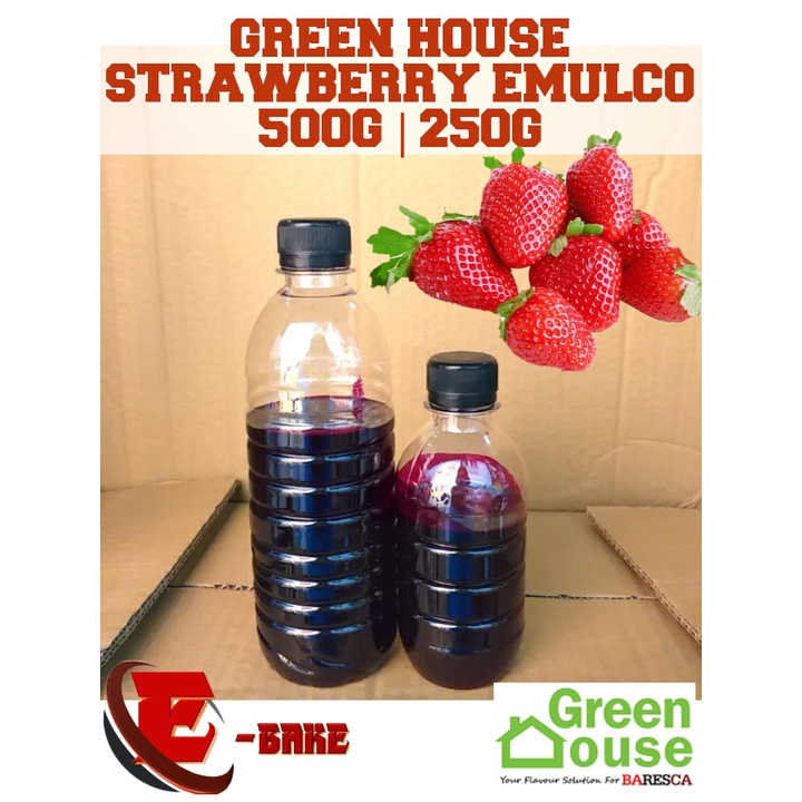 STRAWBERRY EMULCO 500G | 250G | PERASA STRAWBERRY PEKAT 500G | 250G ...