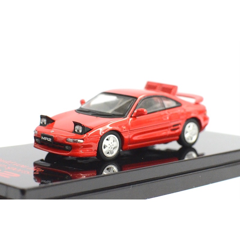 HOBBY JAPAN HJ641045HR 1/64 TOYOTA MR2 (SW20) GT-S 1996 / OPEN HEADLIGHTS SUPER RED II | Shopee ...