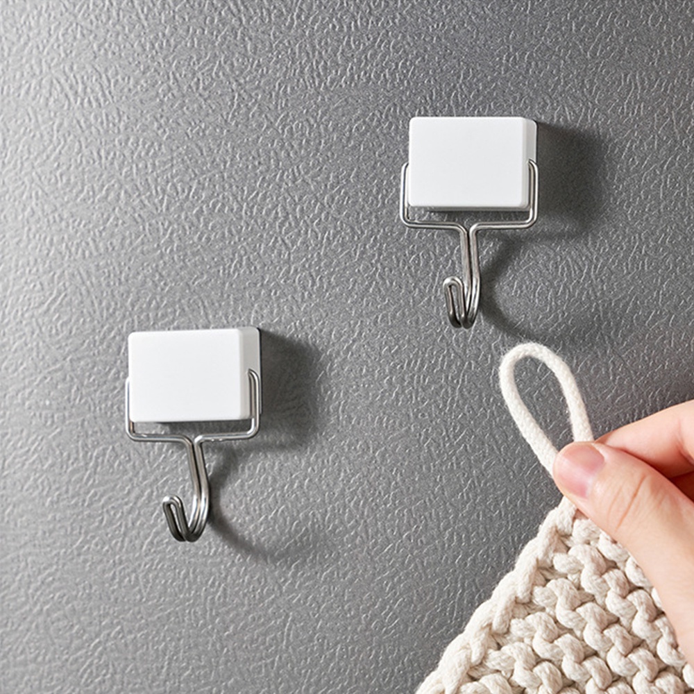 Refrigerator Door Hook Storage Magnetic Powerful Side Strong Anti-Theft ...
