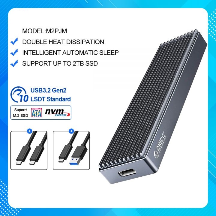 Ssd Box M2 NVME And M2 SATA ORICO M2PJM-C3 | Switch The M2 NVME / SATA ...