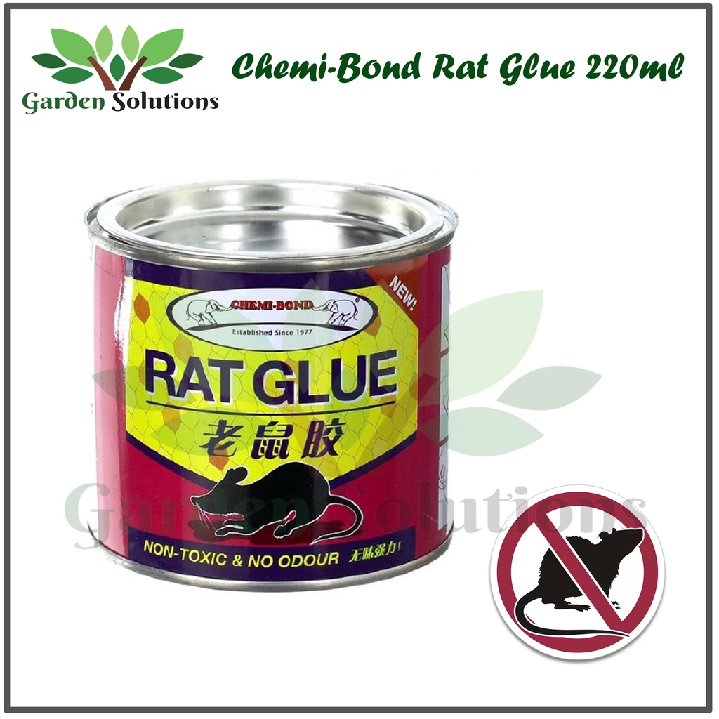 CHEMI-BOND Pest Control Rat Glue / Gum Tikus 220ml | Shopee Malaysia