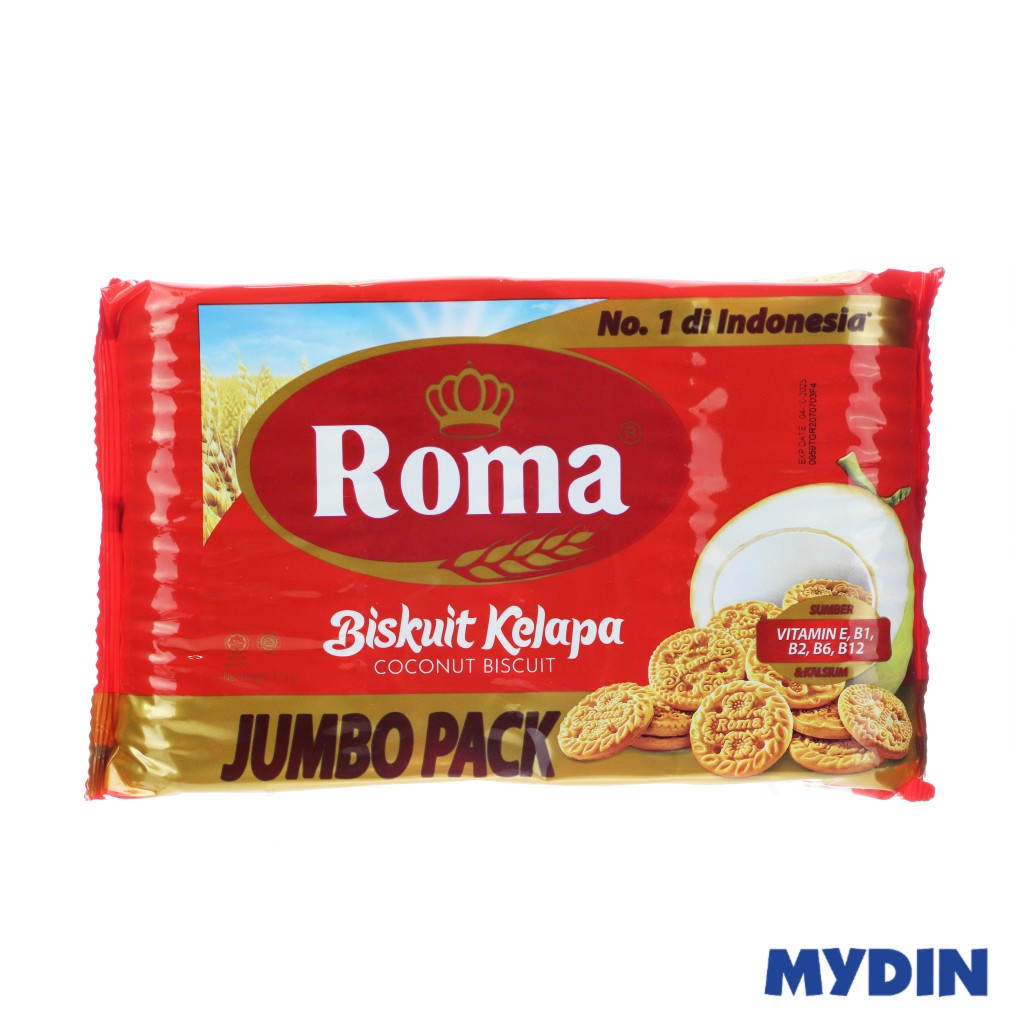 Roma Biscuit Coconut Jumbo Pack 513g | Shopee Malaysia