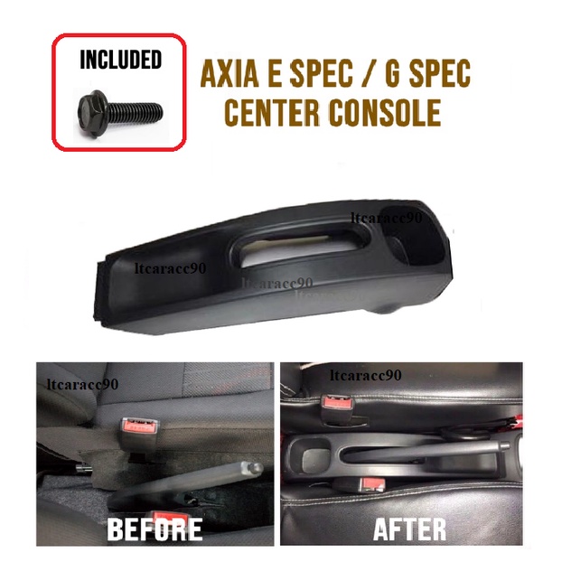 Perodua Axia Original Center Console Include Screw | Shopee Malaysia
