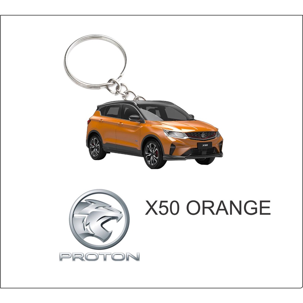 proton x50 orange keychain 2d X50 oren | Shopee Malaysia