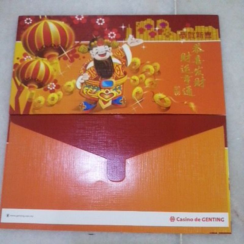 Genting ang pao red Packet 4 pcs | Shopee Malaysia